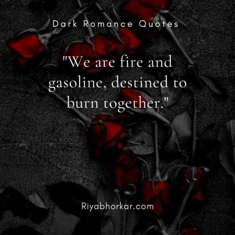 Dark Romance Quotes - Riya's Blogs