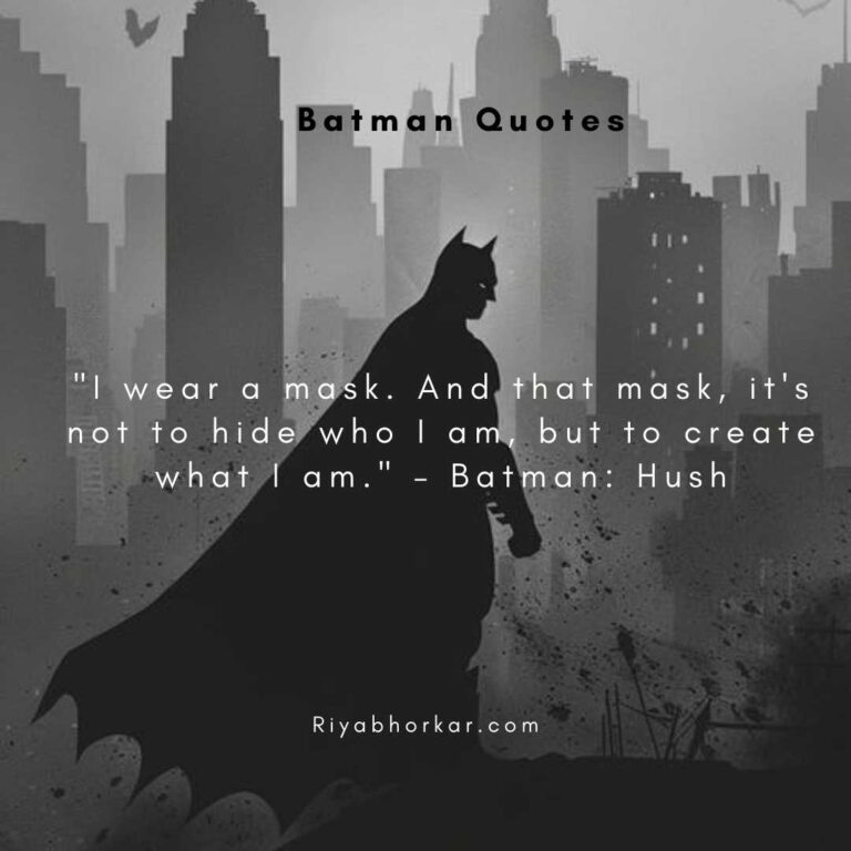 Batman Quotes - Riya's Blogs