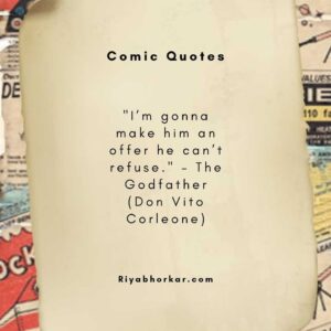 Comic Book Quotes - Riya's Blogs