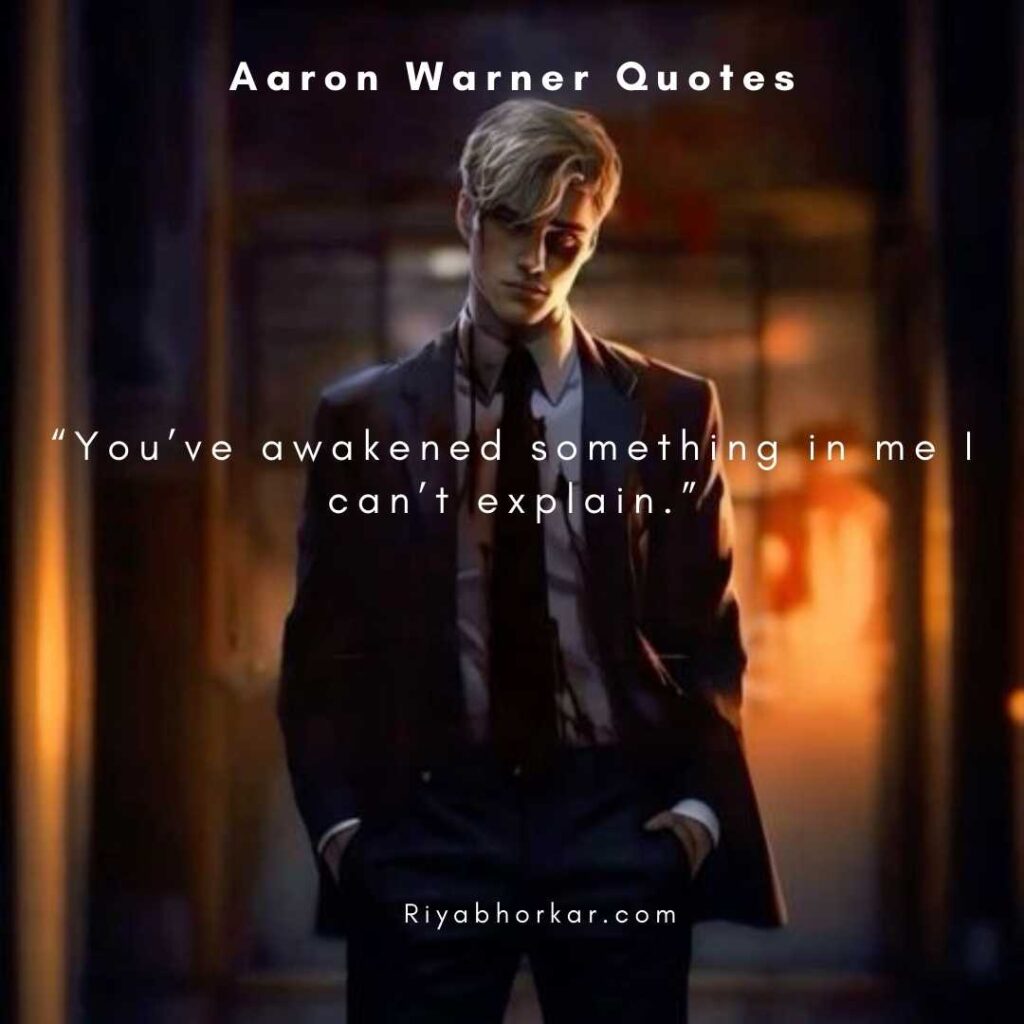 Aaron Warner Quotes - Riya's Blogs