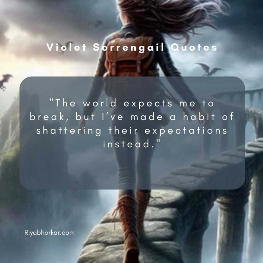 Violet Sorrengail Fourth Wing Quotes Riya S Blogs