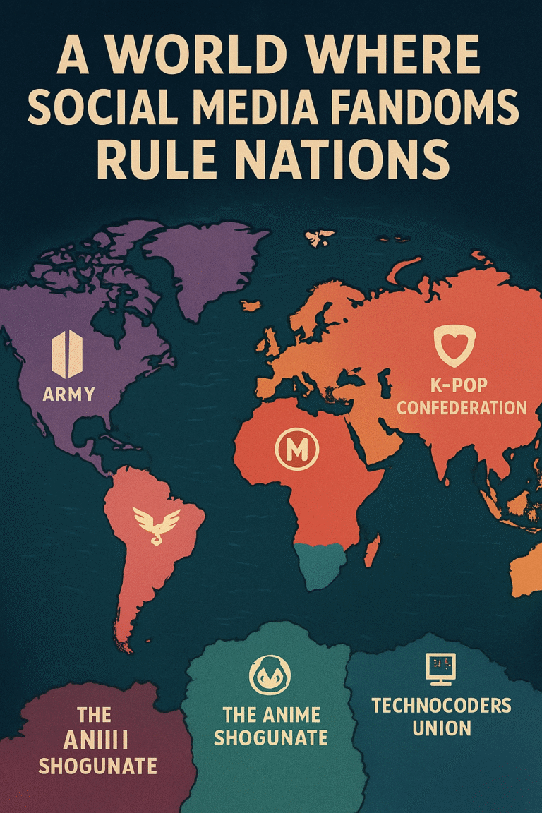 A World Where Social Media Fandoms Rule Nations - Riya's Blogs
