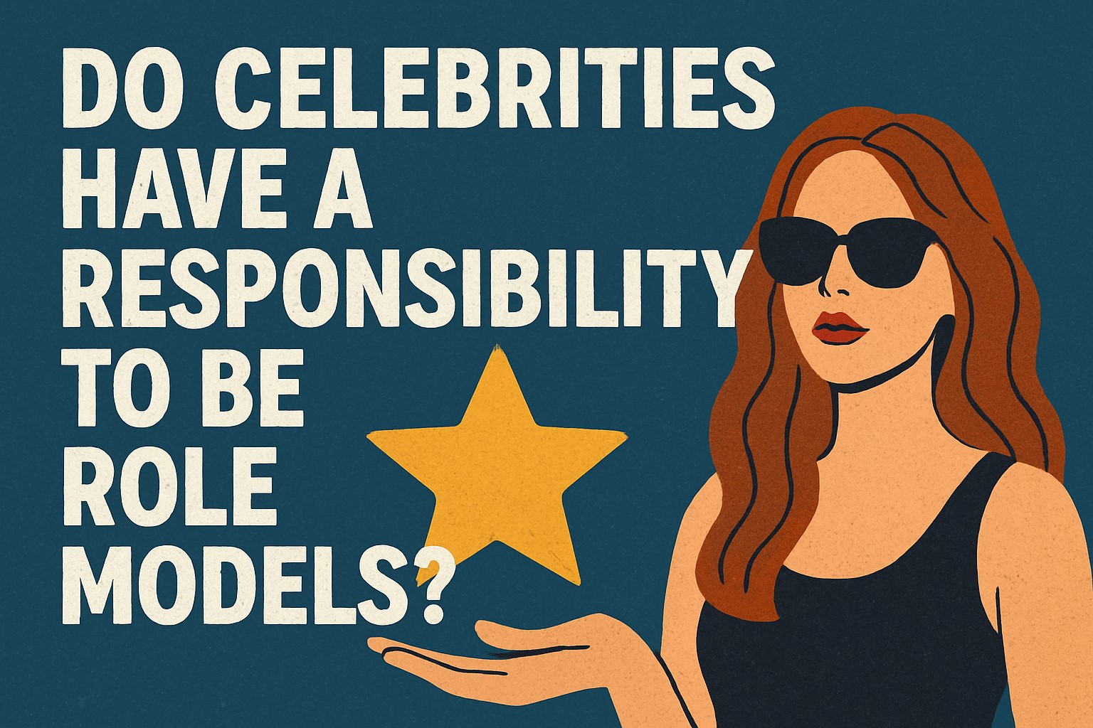 Do Celebrities Have a Responsibility to Be Role Models? - Riya's Blogs