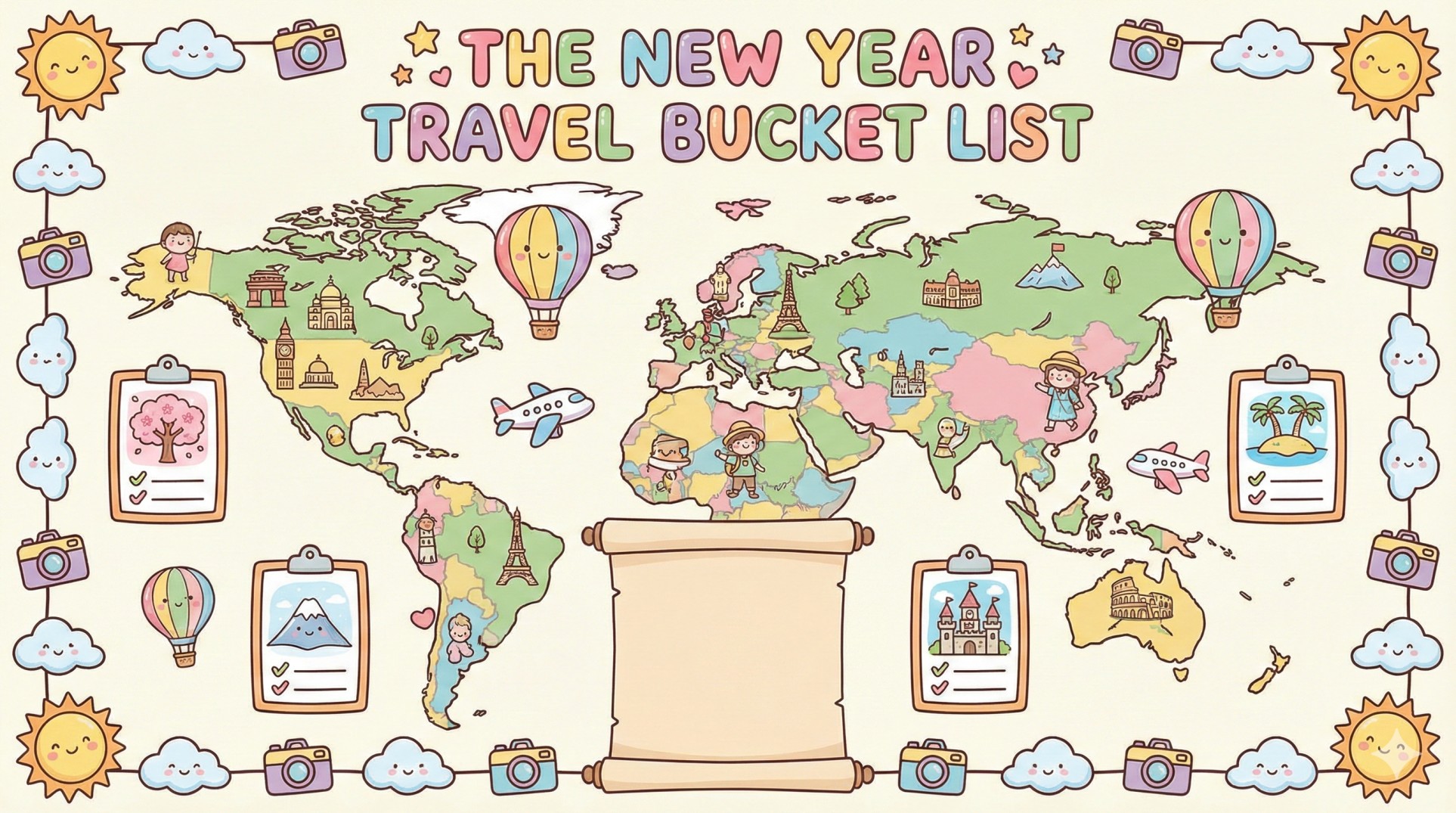 New Year Travel Bucket List: Places You’ll Be Glad You Visited - Riya's ...